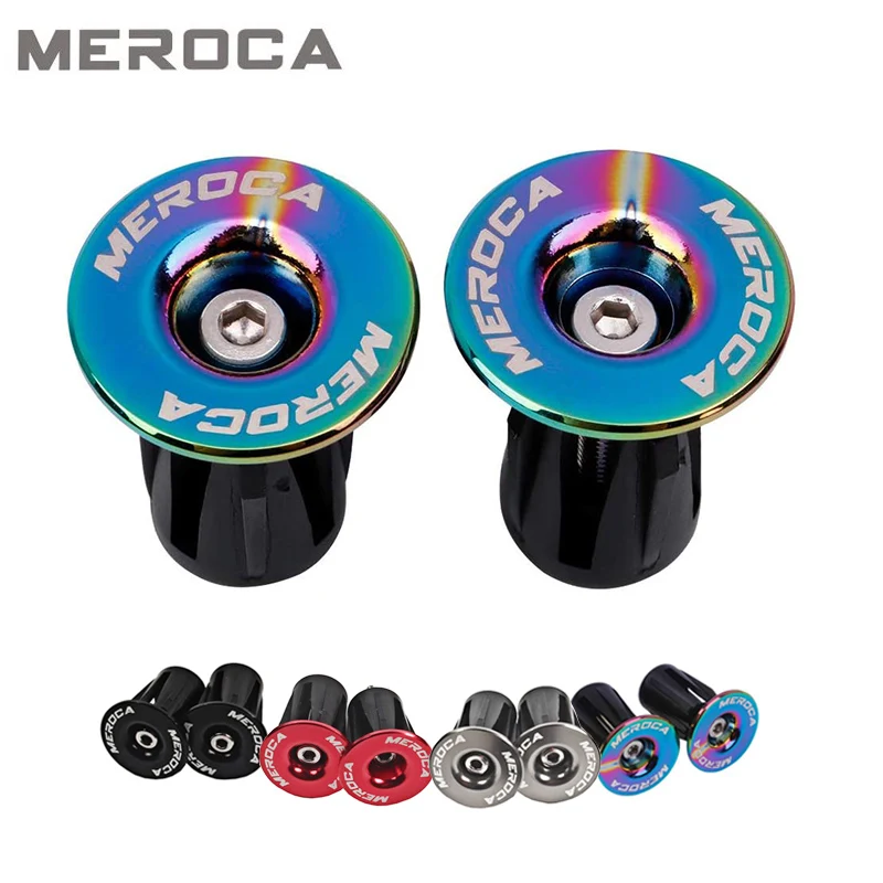 1-8pcs-Bicycle-Handlebar-End-Plug-Aluminum-Alloy-Handle-Bar-End-Cap-BMX ...