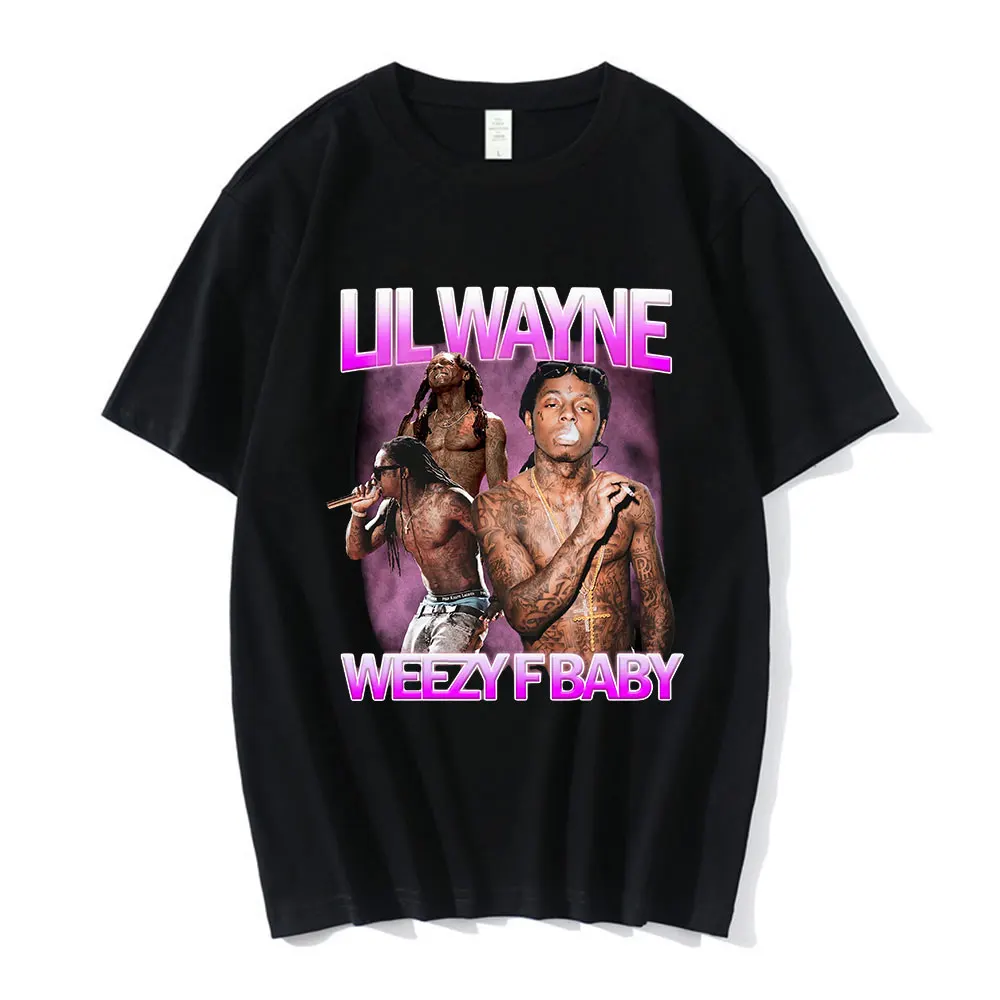 Rapper-Lil-Wayne-Weezy-F-Baby-Graphic-T-shirt-Men-Women-Clothing ...