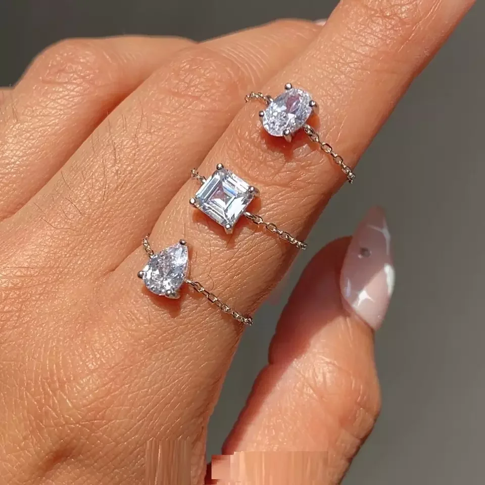 5A-Clear-Cubic-Zirconia-CZ-Chain-Ring-Adjusted-Size-Geometric-Round ...