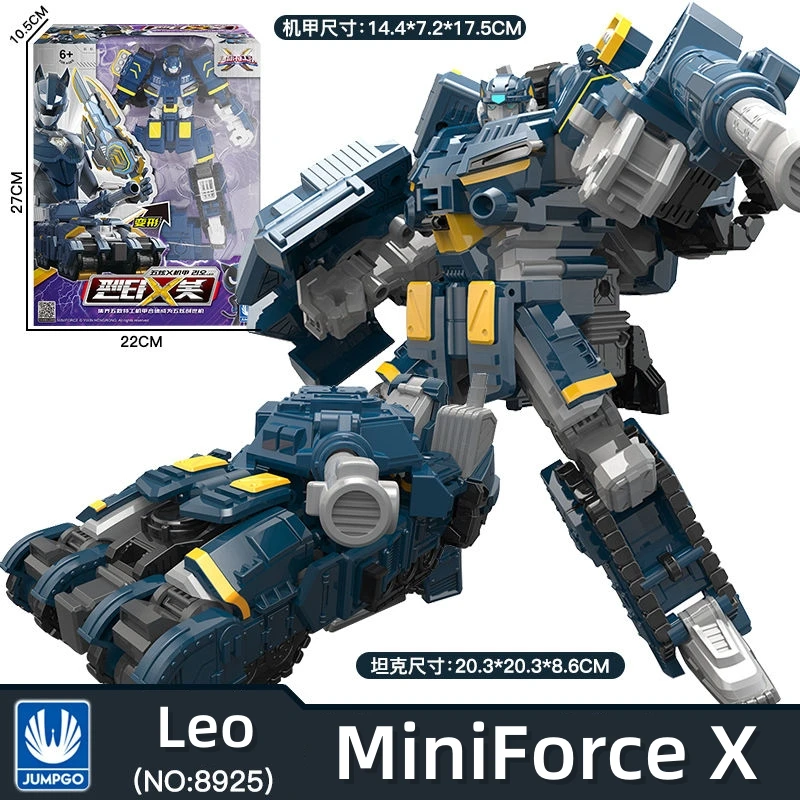Leo-Mini-Robot-transformador-de-fuerza-MiniForce-X-juguete-definitivo ...