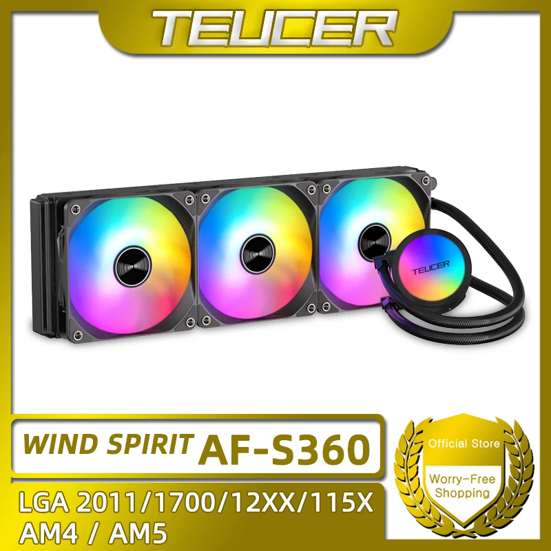TEUCER-AF-S360-CPU-Water-Cooling-Cooler-LGA-2011-V3-X99-Motherboard ...