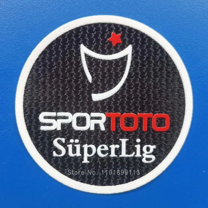Flocking-Football-Badges-Spor-Toto-Superlig-Iron-On-Patches-160-7-10 ...