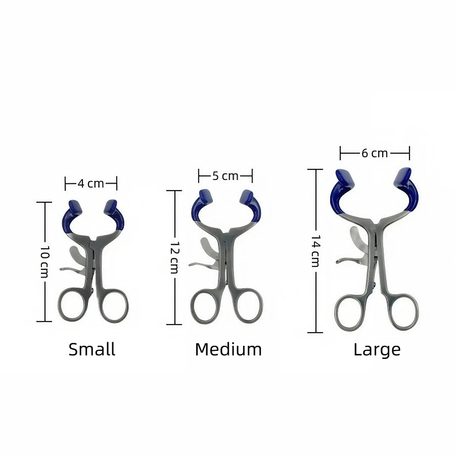 Dentistry Metal Cheek Lip Retractor Stainless Steel Mouth Opener Cheek ...