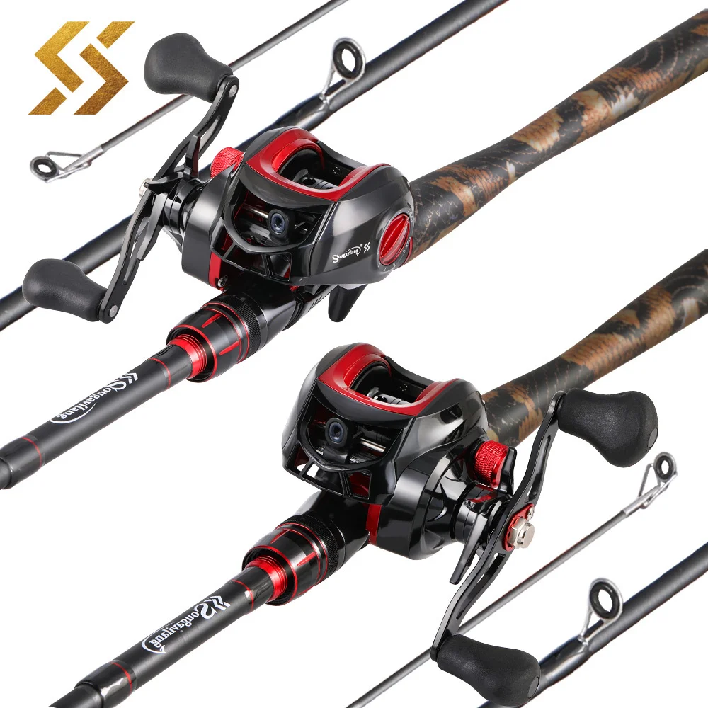 Baitcasting Combo Fishing - Fishing Rods Reels 3.3lb Baitcasting Combo ...
