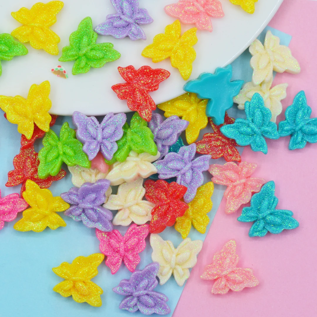 20PCS-Butterfly-Embellishments-Scrapbooking-Cardmaking-Materials ...