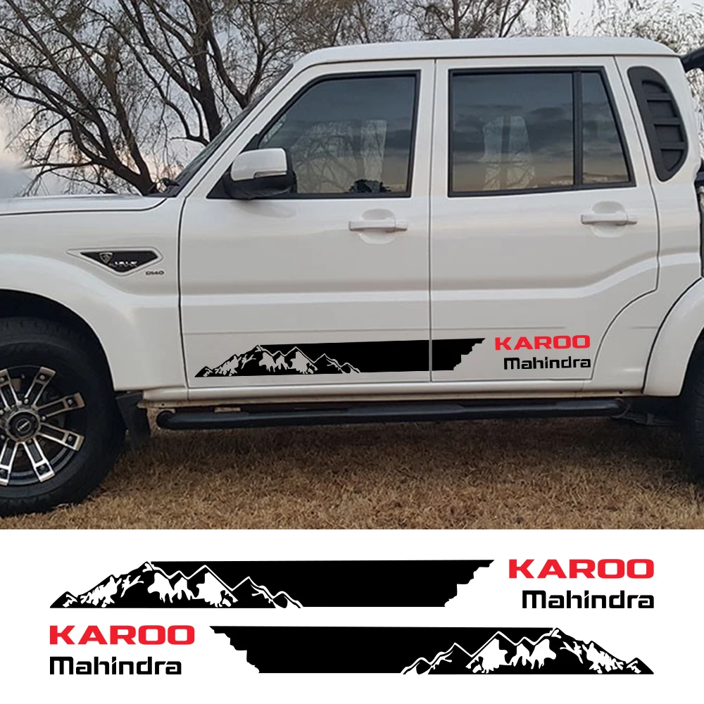 Pickup Door Side Sticker For Mahindra Karoo S6 S10 S11 DC Truck ...