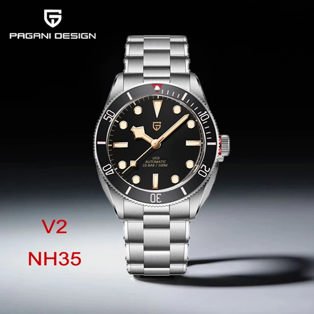 PAGANI DESIGN BLACK BAY PD-1671 V2, 43% OFF