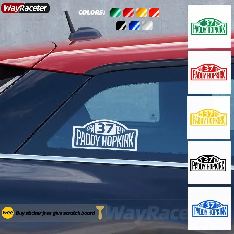 Car-Window-Sticker-Body-Bumper-Trunk-Paddy-Hopkirk-37-Reflective-Decal ...