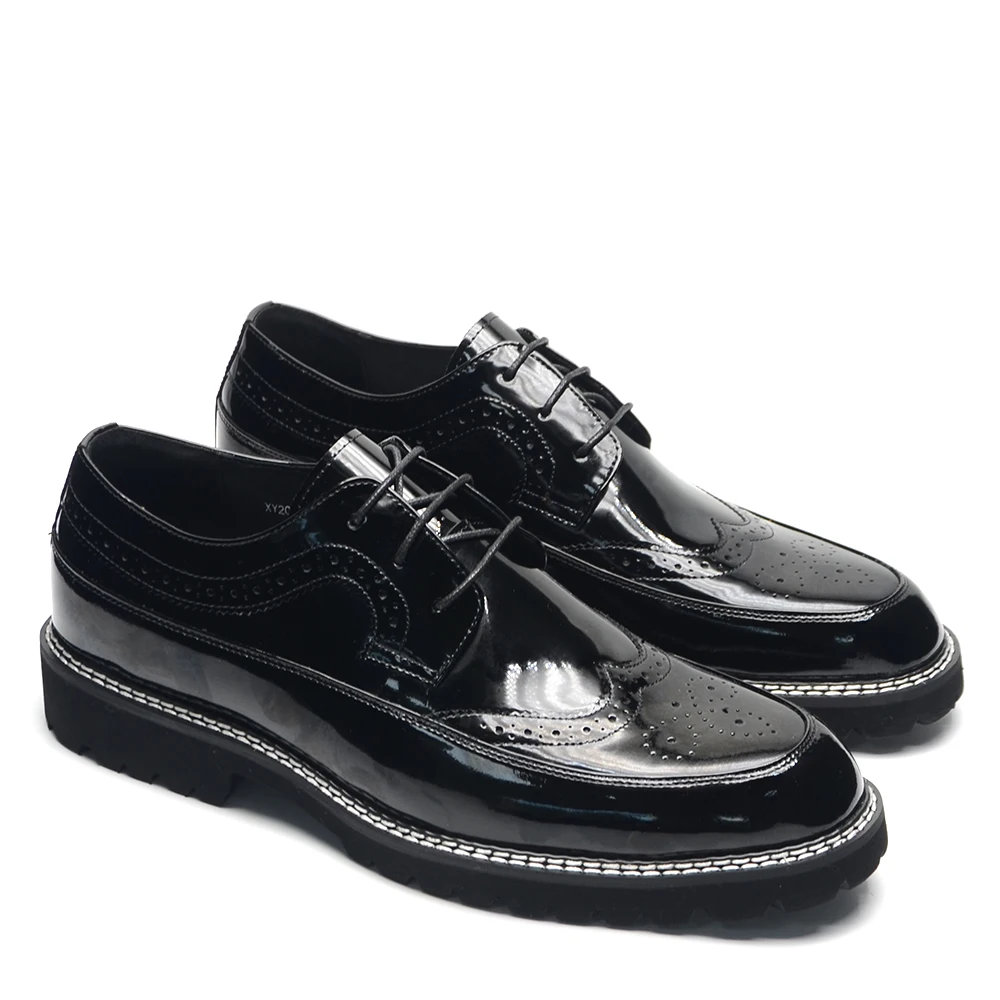 Men-s-Derby-Black-Patent-Leather-Formal-Dress-Luxury-Shoes-High-Quality ...