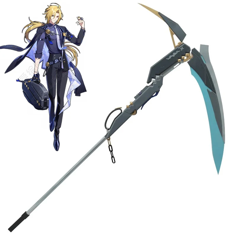 Juego Hugo Vlad Scythe Zenless Zone Zero Armweapons Prop Cosplay Anime ...