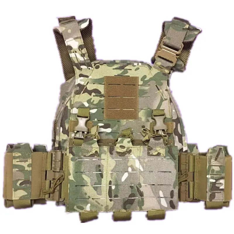 1000d Waterproof Fiber Airsofts Vest Mbav Plate Carrier Molle Webbing ...