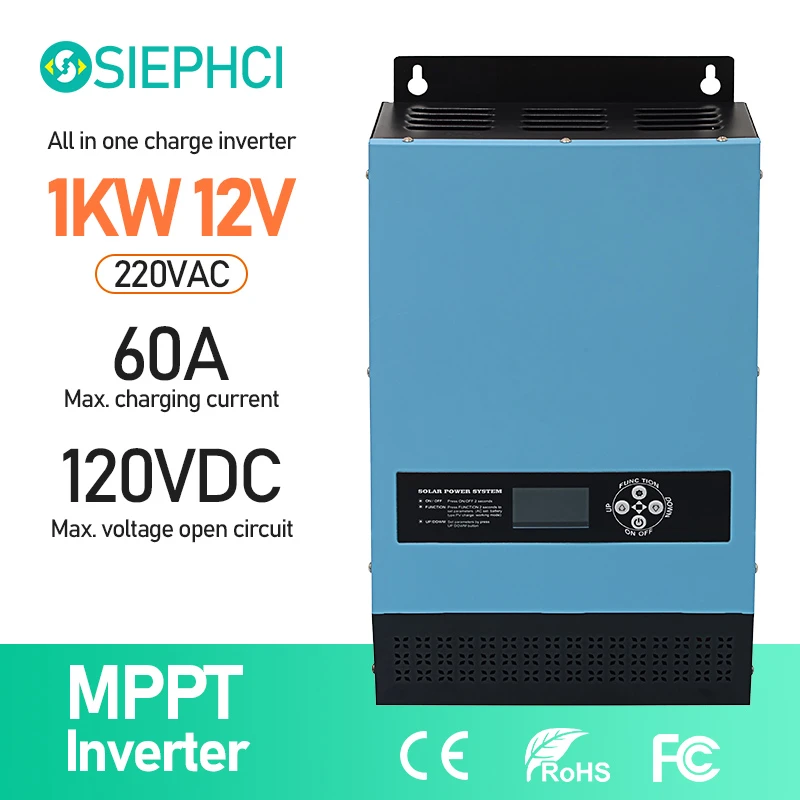 LS 12V 1KW 2KW 3KW Low Frequency 220VAC Pure Sine Wave Off Gird Power ...