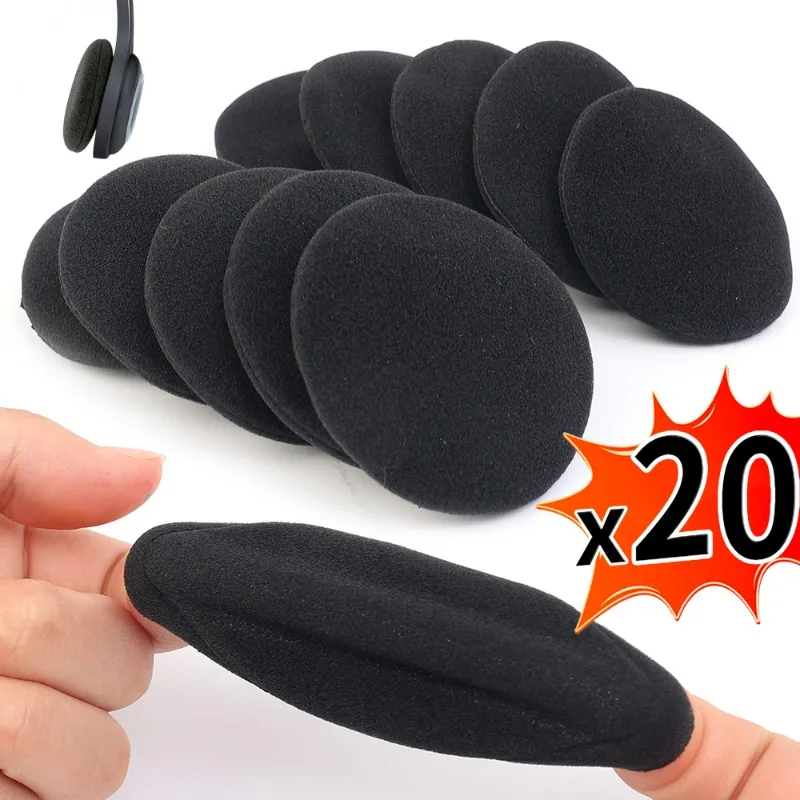 Thickened-Foam-Ear-Pad-for-Headphone-Sponge-Replacement-Ear-Cushions ...