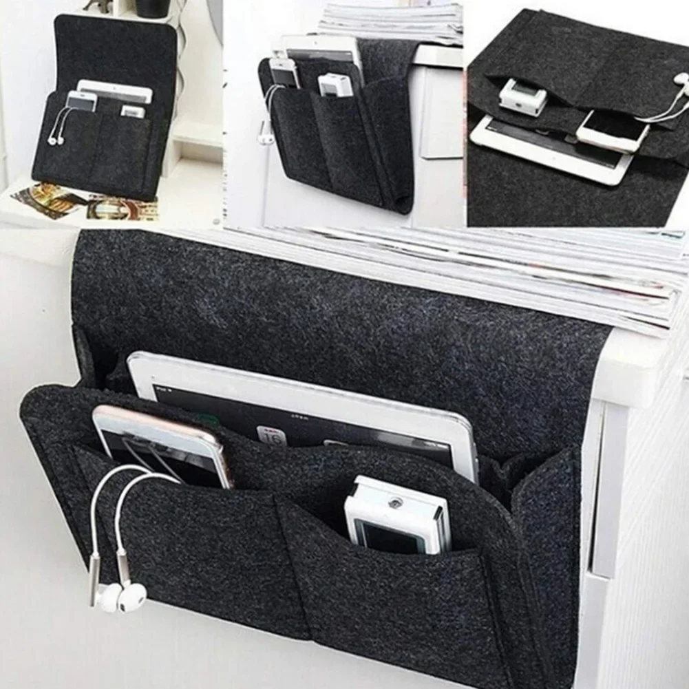 Felt-Bedside-Pocket-Organizer-Phone-Book-Magazine-Holder-Pockets ...