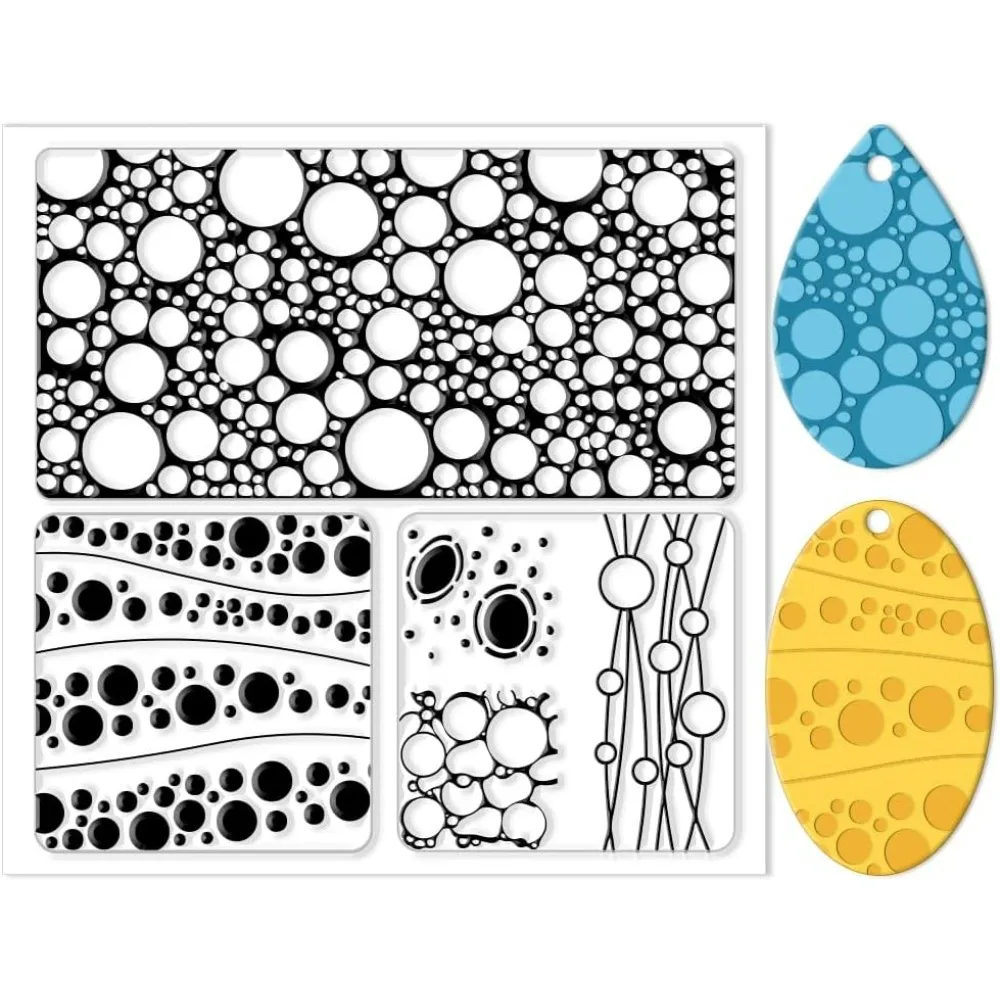 s Silicone Clay Texture Mat Silicone Texture Stamps Clay Modeling ...
