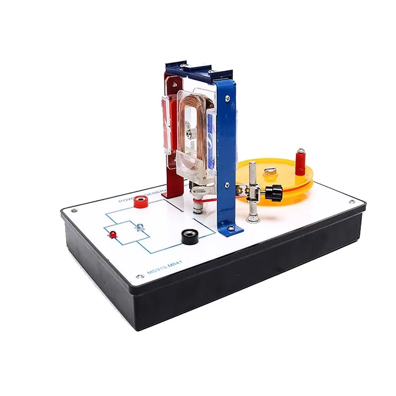 Coil-rotation-Power-generation-Magnetic-induction-coil-Physical ...