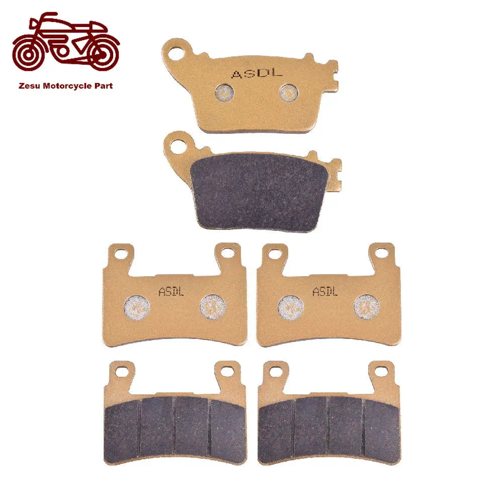 Motorcycle-Front-Rear-Brake-Pads-Set-For-Kawasaki-ZX6R-ZX-6R-EDF-Non ...