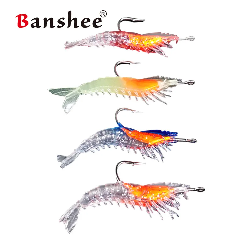 6cm-3g-Luminous-Simulation-Shrimp-Soft-Bait-Artificial-Soft-Rigs ...