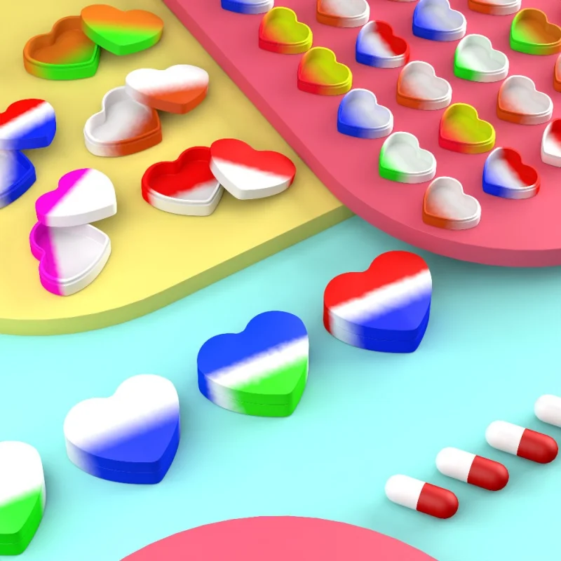 Nonstick-Silicone-2-4-8-20ML-Mini-Portable-Round-Container-Smoke-Oil ...