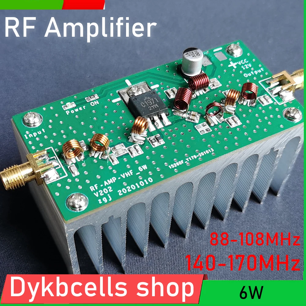 6W-VHF-FM-RF-Power-Amplifier-140-170M-88-108M-FOR-Ham-Radio-FM ...