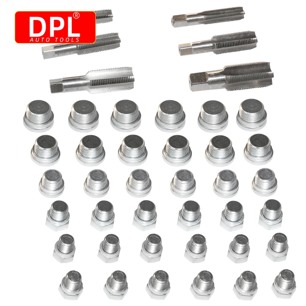 Oil Drain Pan For Oil Change YSTOOL 114PC Oil Pan Drain Plug Thread ...