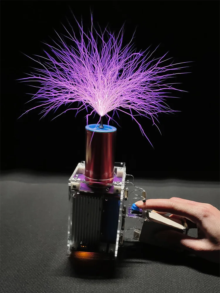 Magnetic-Storm-Infantry-Handheld-Tesla-Coil-Arc-Generator-Lightning ...