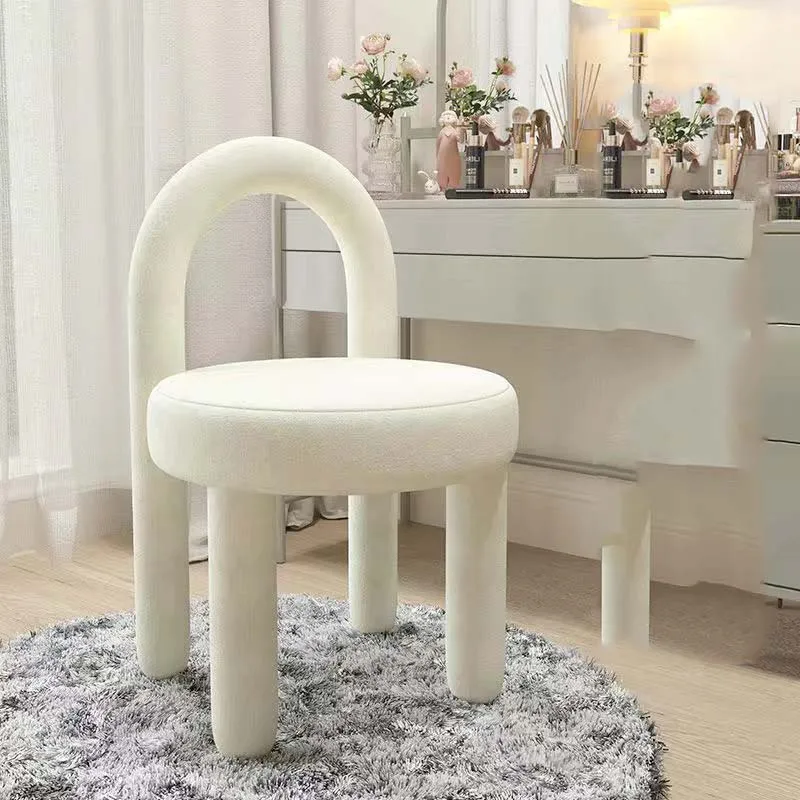 Nordic-Ins-Make-Up-Stool-Vanity-Chair-Fabric-Velvet-Single-Stool-Home ...