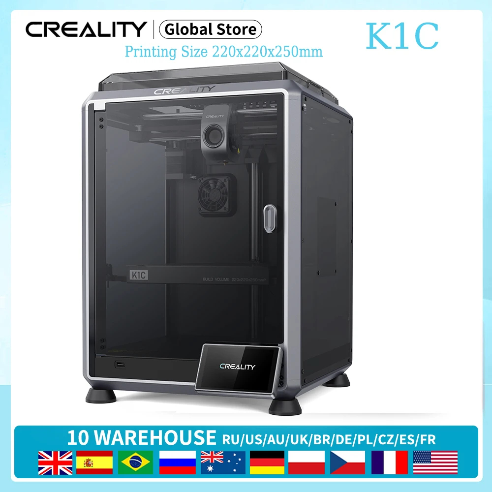 CREALITY-3D-Printer-K1C-Printer-600mm-s-Automatic-Leveling-Printing ...