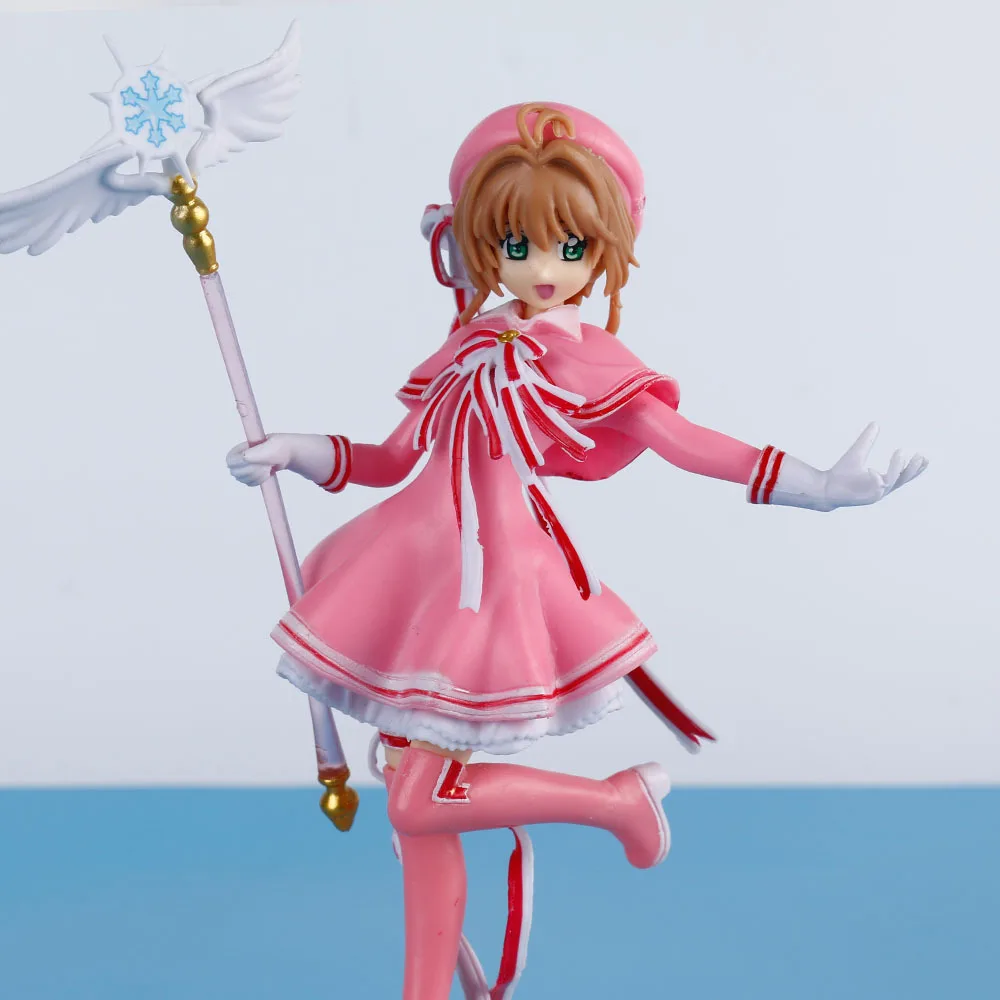 Japan-Anime-kawaiii-Pink-Card-Captor-SAKURA-Action-Figures-Models-PVC ...