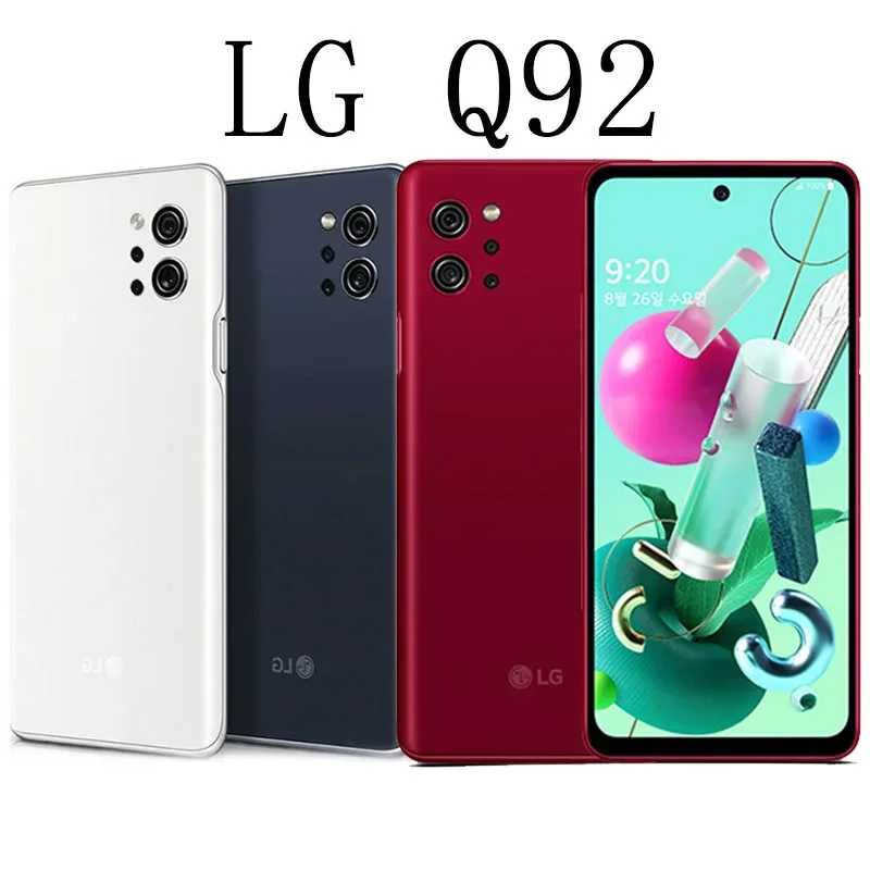 LG-Q92-LMQ920N-5G-Mobile-6-67-6GB-RAM-128GB-ROM-Unlocked-Original-Smartphone-Fingerprint ...