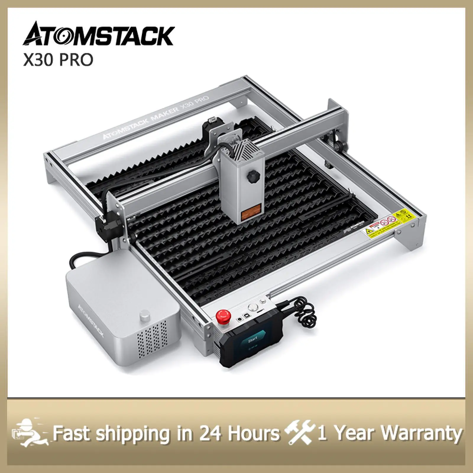 ATOMSTACK-X30-PRO-33W-Power-Output-Laser-Engraver-DIY-CNC-Metal ...