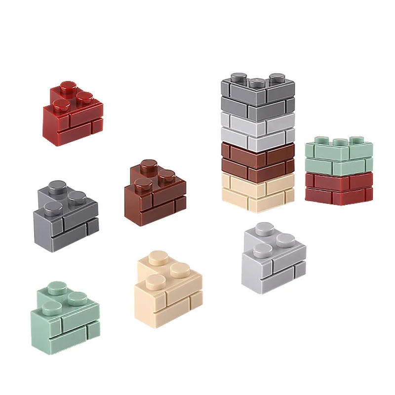 150pcs-Moc-Brick-Modified-1x2x2-with-Masonry-Profile-Brick-Profile-Wall ...