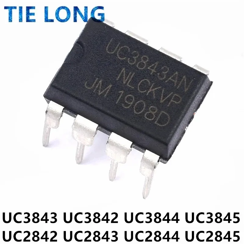 10PCS UC3843AN UC3843A UC3843 DIP-8 UC3843BN UC3842AN UC3844AN UC3845AN ...