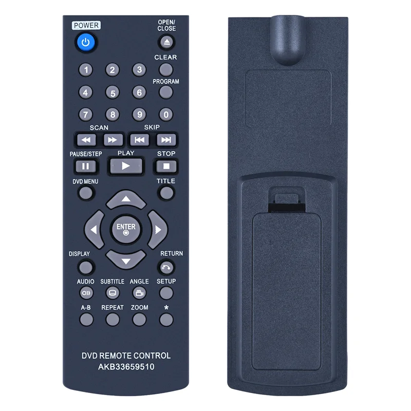 AKB33659510 Replacement Remote Control for LG DVD Player DP122 DP520 ...