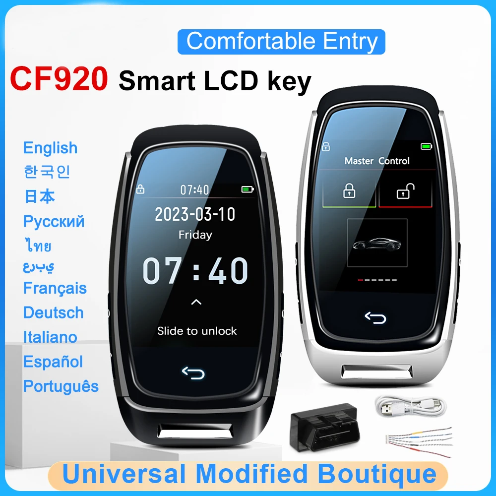 CF920-Modified-Universal-Remote-Display-Smart-LCD-Key-Comfortable-Entry ...