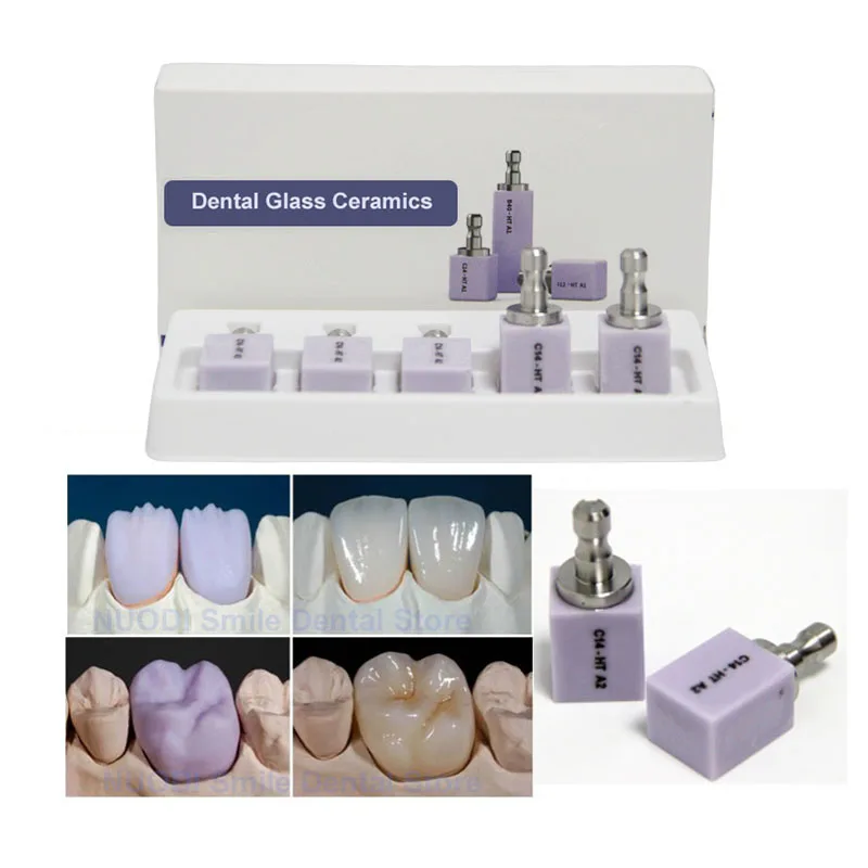 5Pcs-Dental-Glass-Ceramic-Blocks-Lithium-Disilicate-Translucency ...