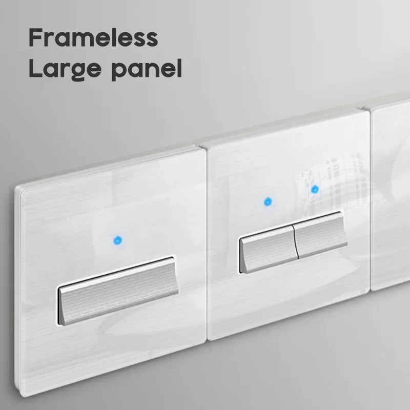 YINKA-Tempered-Glass-1-2-3-4-Gang-1-2-Way-Push-Switch-Light-Switches ...