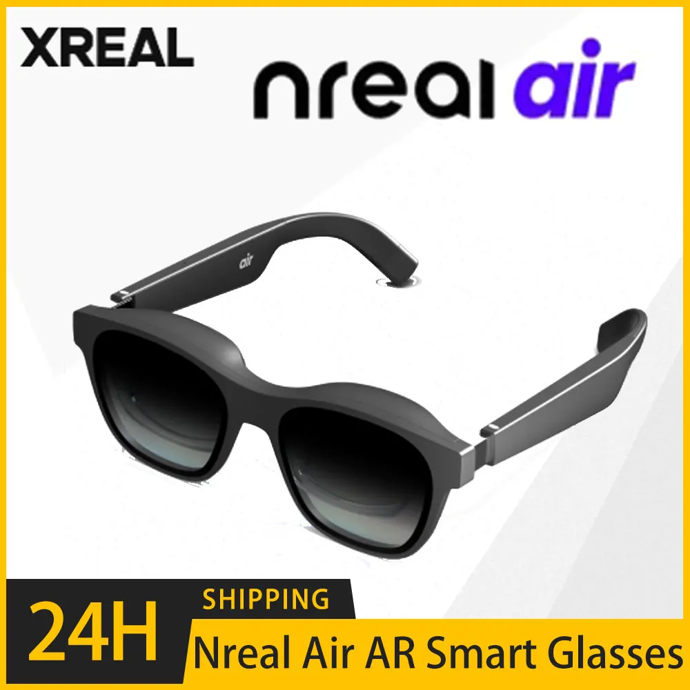 Xreal-Nreal-Air-AR-Smart-Glasses-4K-1080P-FHD-130-inch-Large-Screen ...