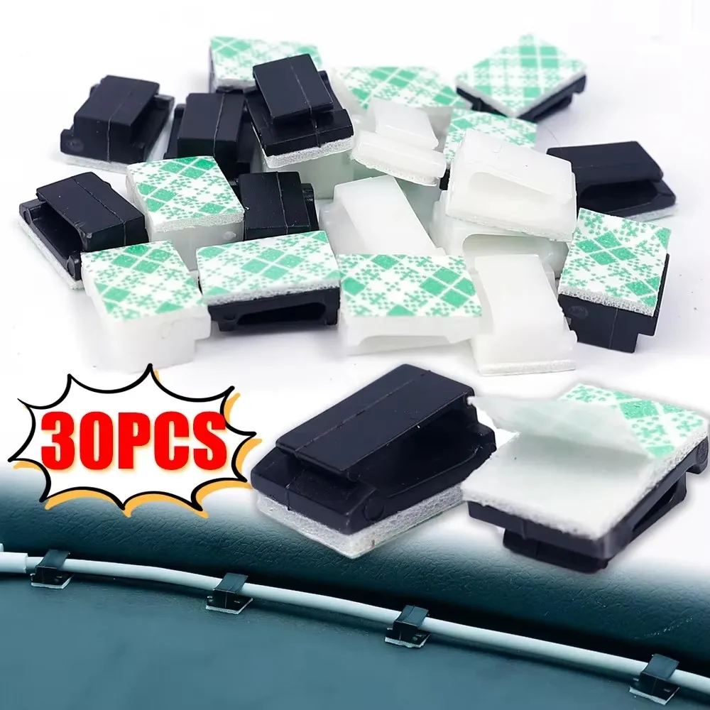 30-1pcs-Car-Cable-Clips-USB-Line-Desktop-Storage-Organizers-Mini-Light ...