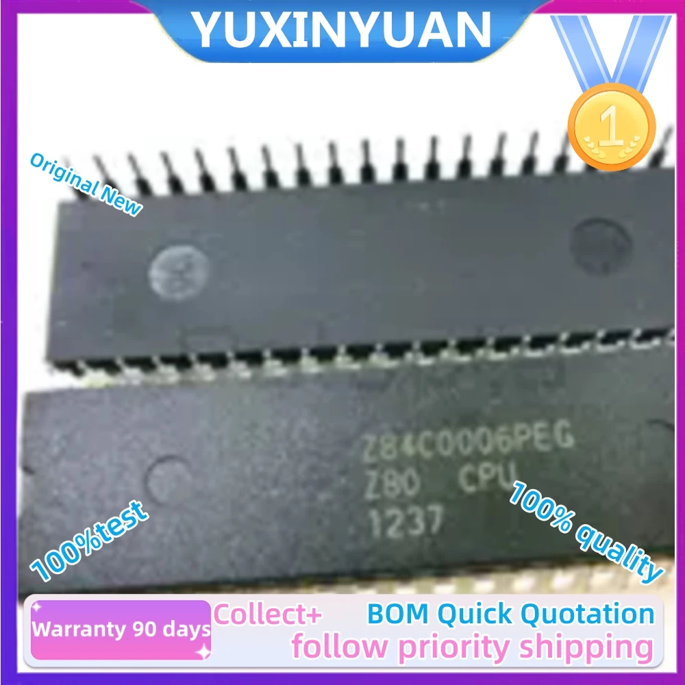 2PCs-lot-Z84C0006PEC-Z80-CPU-DIP-40-Z84C0020PEC-Z84C0010PEC-Z84C0008PEC ...