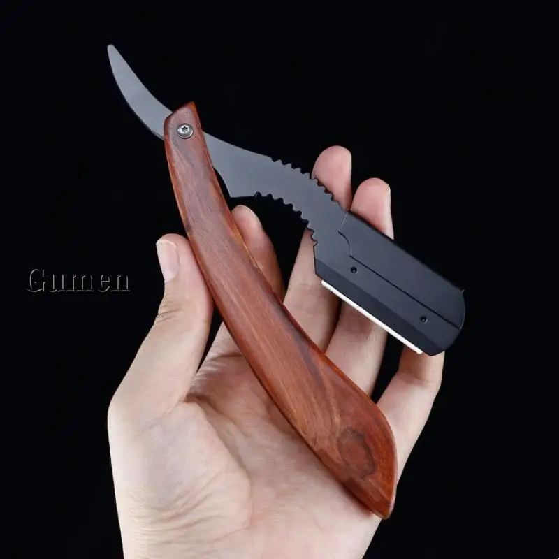 Men'S Replaceable Blade Razor With 10pcs Blades Kit Manual Folding ...