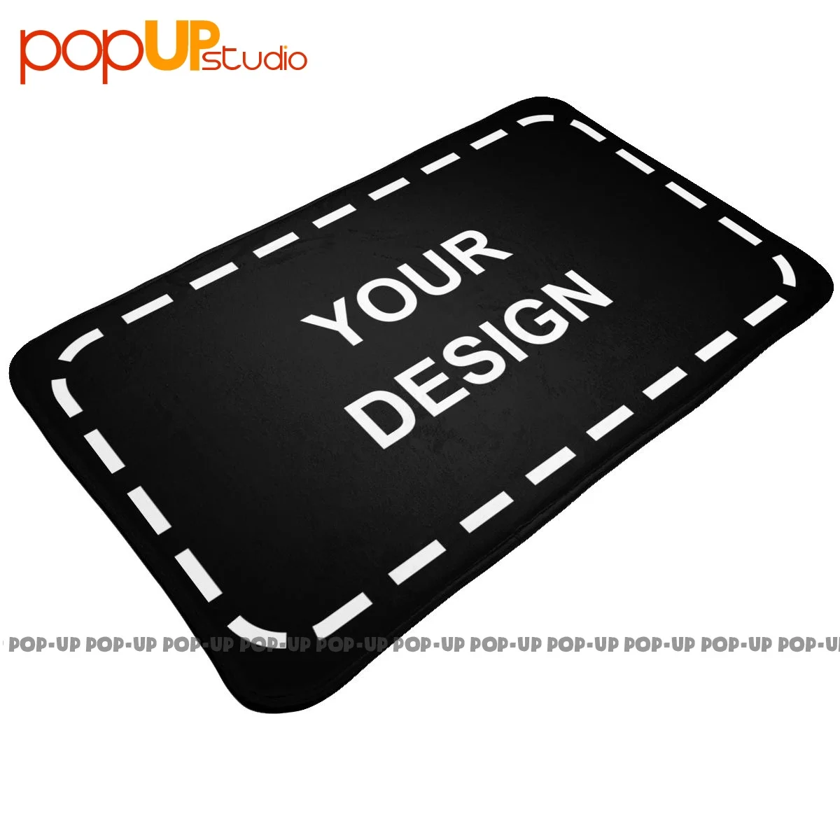 Personalized Customized DIY Logo Mat Rug Carpet Fluffy Foot Pad Door ...