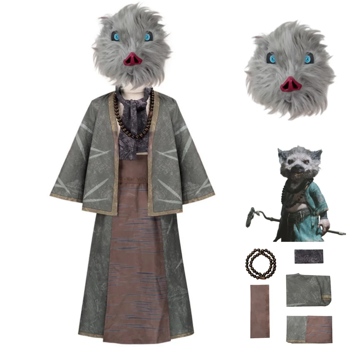New-Anime-Game-Black-Myth-Wukong-Zhu-Bajie-Cosplay-Costume-Marshal ...