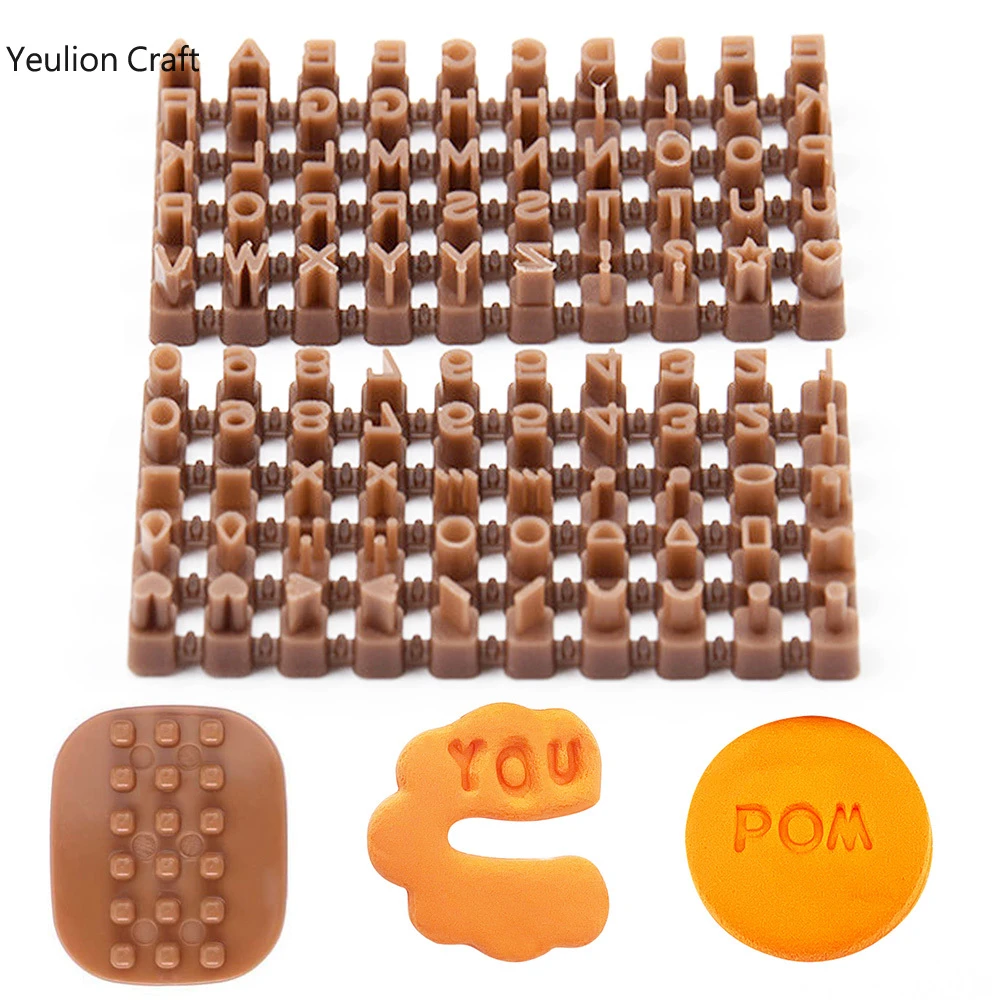 Ceramic Cookie Press Stamps | Stamp Letters Clay | Embosser Stamp ...