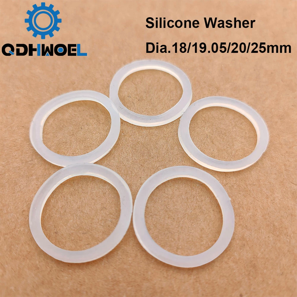 QDHWOEL 5PCS Silicone Washer 20mm for CO2 Laser Engraving and Cutting ...