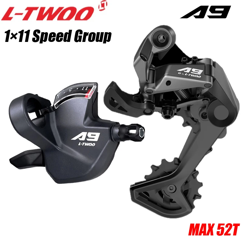 LTWOO-A9-1X11-Speed-Derailleur-Kits-11V-Shifter-Lever-52T-Rear ...