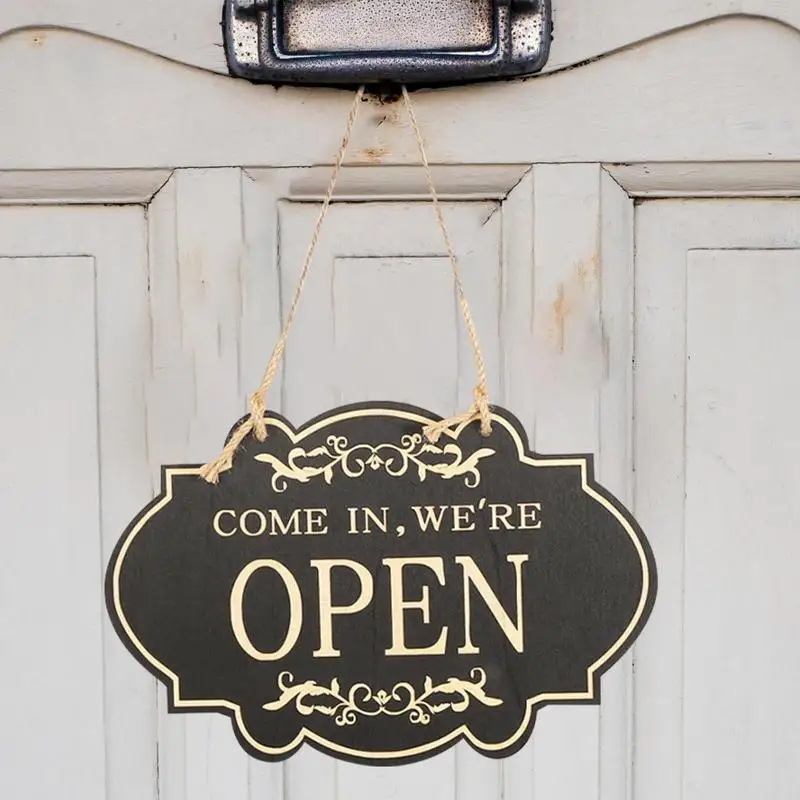 Vintage Open For Business Sign