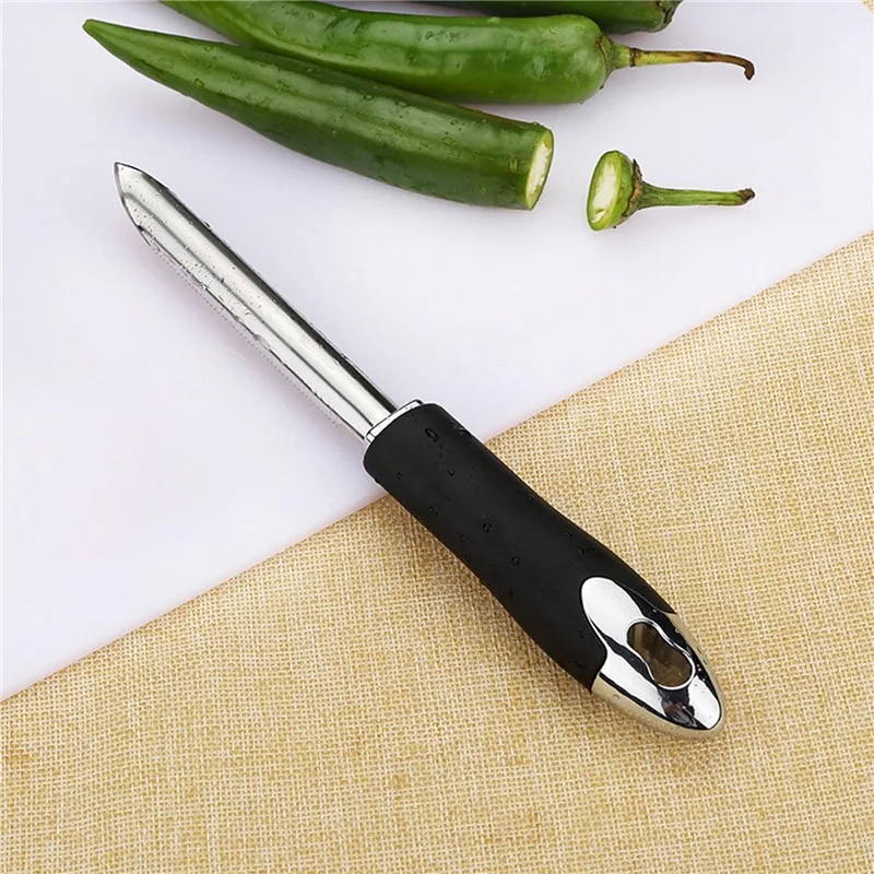 New-Portable-Pepper-Corer-Stainless-Steel-Zucchini-Cucumber-Core ...
