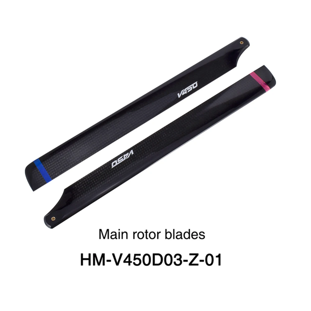 Original Propeller For Walkera V450d03 Rc Helicopter Accessories Main Rotor Blades Hm-v450d03-z ...