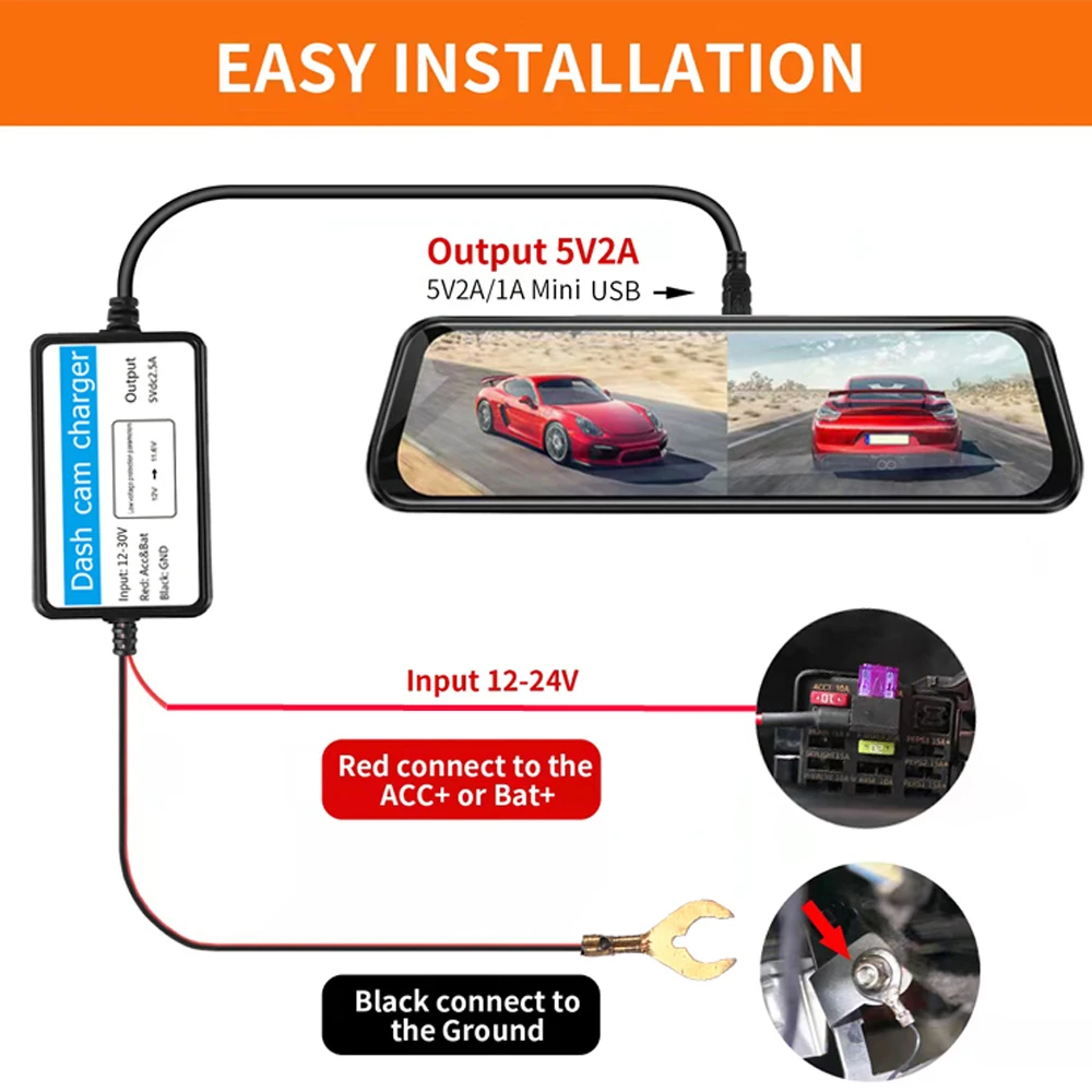 12V-24V-to-5V-2-5A-Car-And-Electrical-Appliance-Step-down-Line-Driving ...